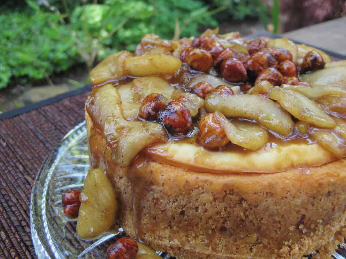 Hazelnut Pear Flambé Dessert Topping - My Own Sweet Thyme