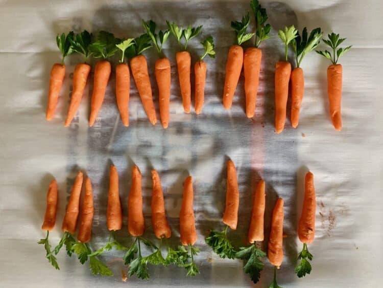 Decorative Cream Cheese Carrots - My Own Sweet Thyme